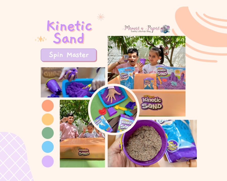 Kinetic Sand- Η μαγική άμμος και το αισθητηριακό παιχνίδι